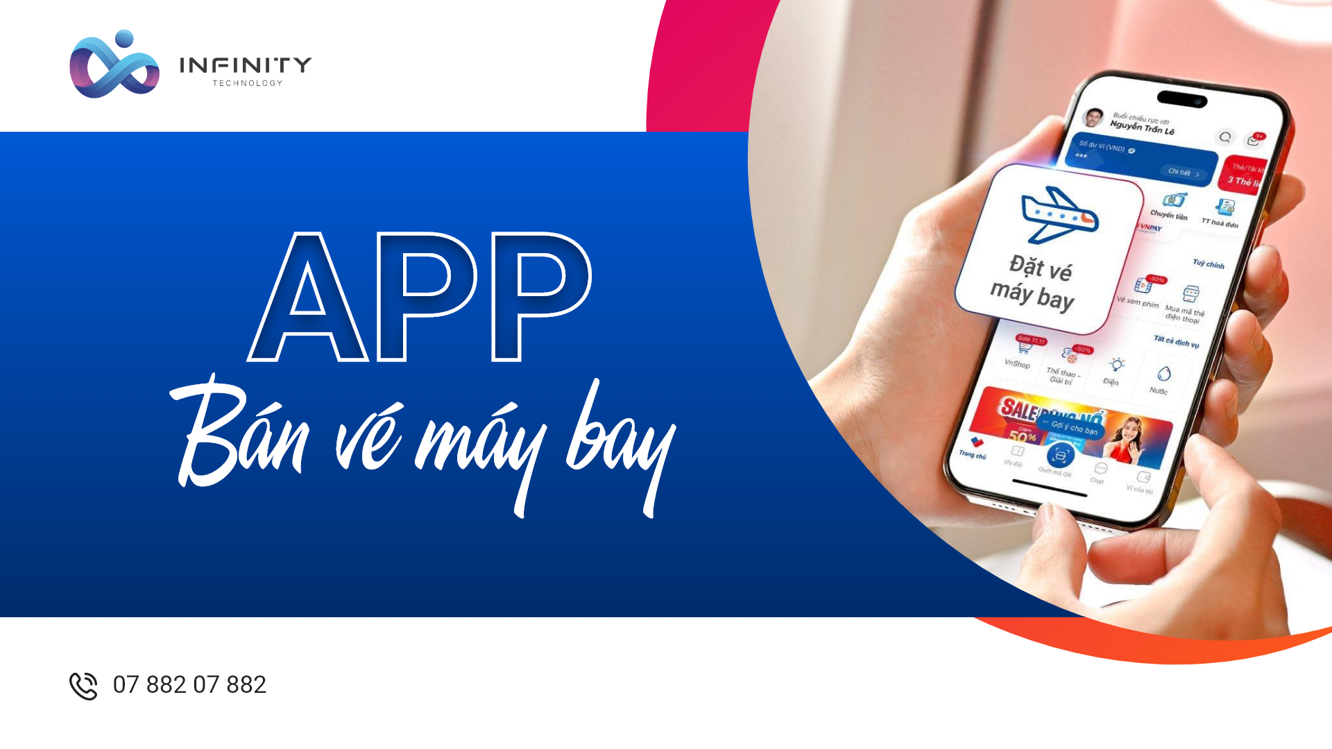 Dịch vụ thiết kế app đặt vé máy bay